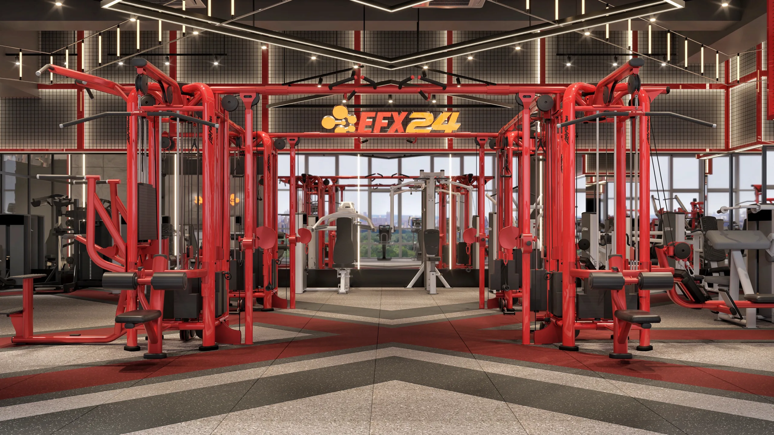 Hammer Strength官方認證 - 頂尖健身器材| 環境設備 | EFX24