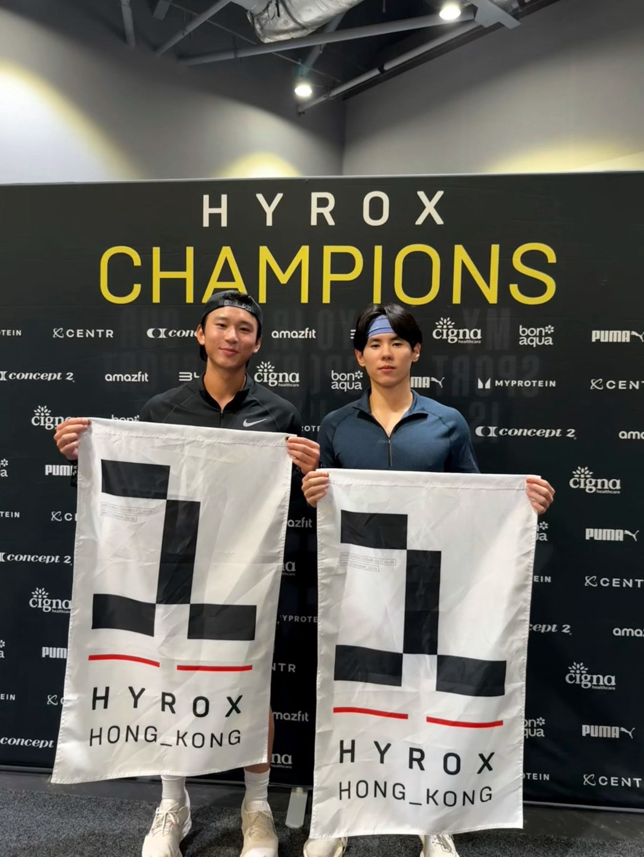 Champion of HYROX PRO DOUBLES MEN 16-24 🏆